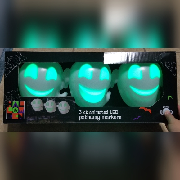 Holiday | 3ct Animated Led Ghost Pathway Markers | Poshmark